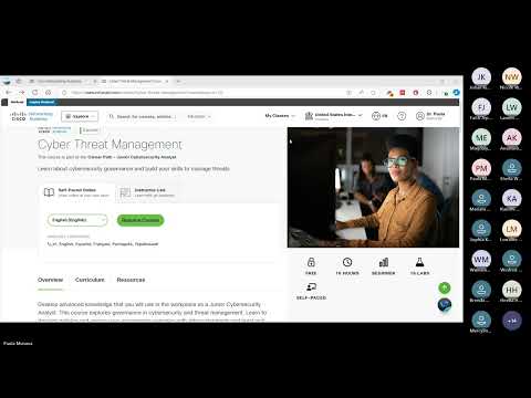 Day 3 Q&A Session for Cyber Threat Management (2:00-4 pm)