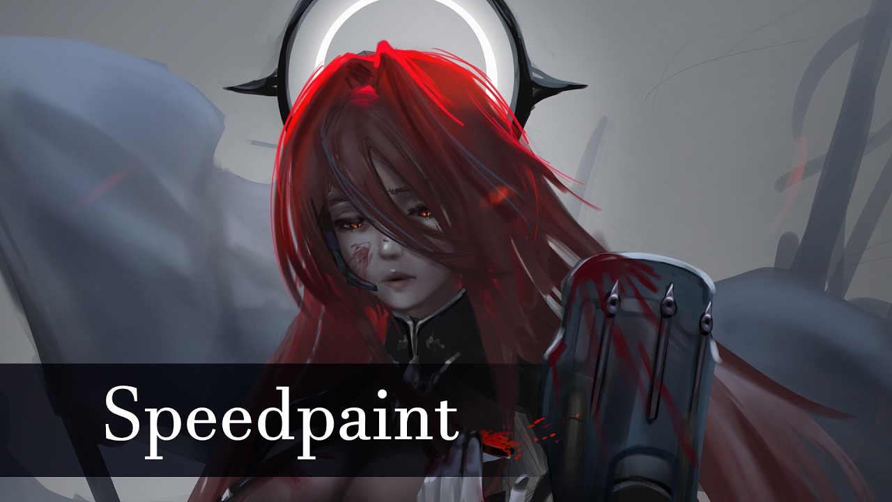 Ember Arknights Endfield (SPEEDPAINT)