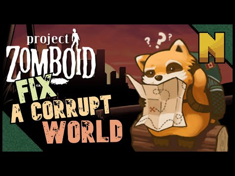 How to RESCUE your CHARACTER from a CORRUPT pz save - QUICK TUTORIAL FIX (project zomboid build 41)
