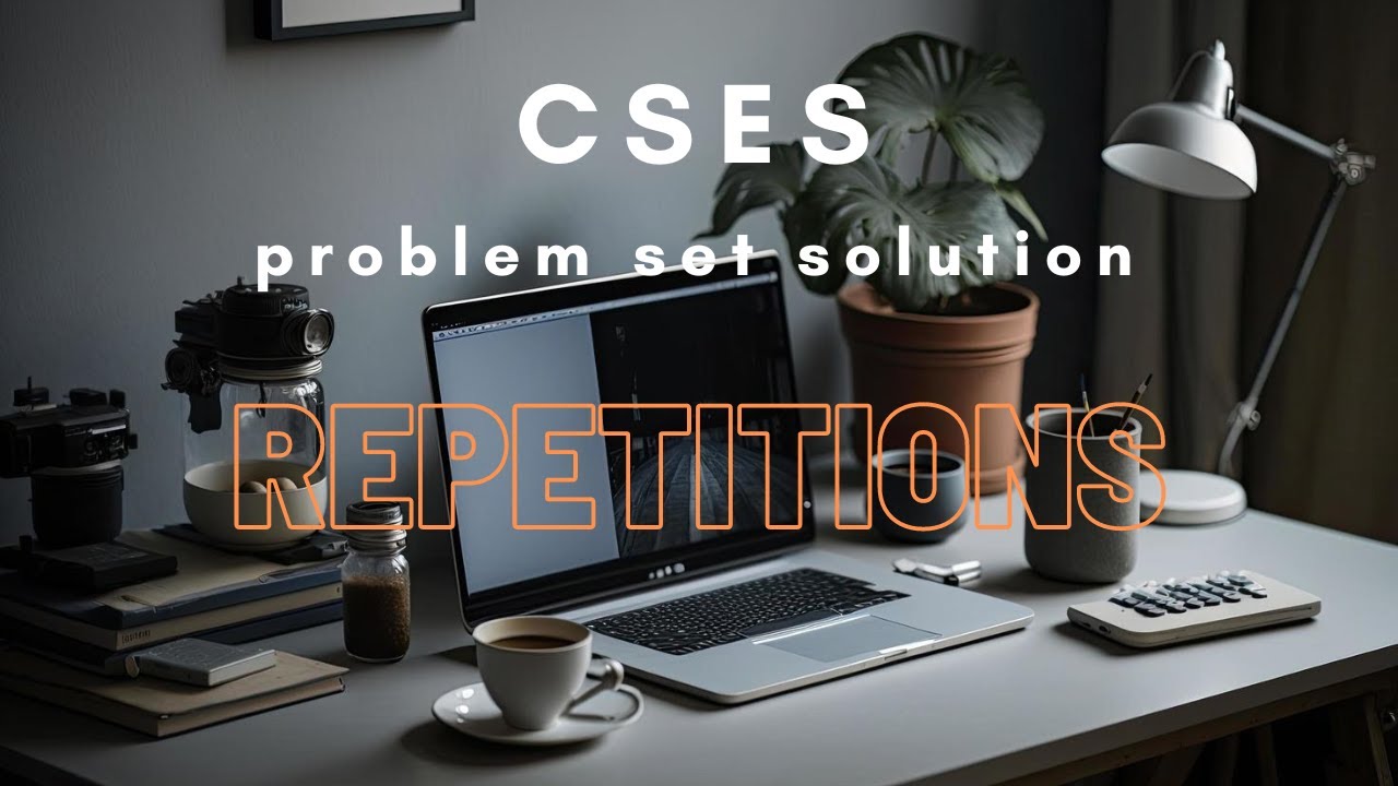 Repetitions || Solving CSES Problemset || No talking | ASMR programming #programming #coding