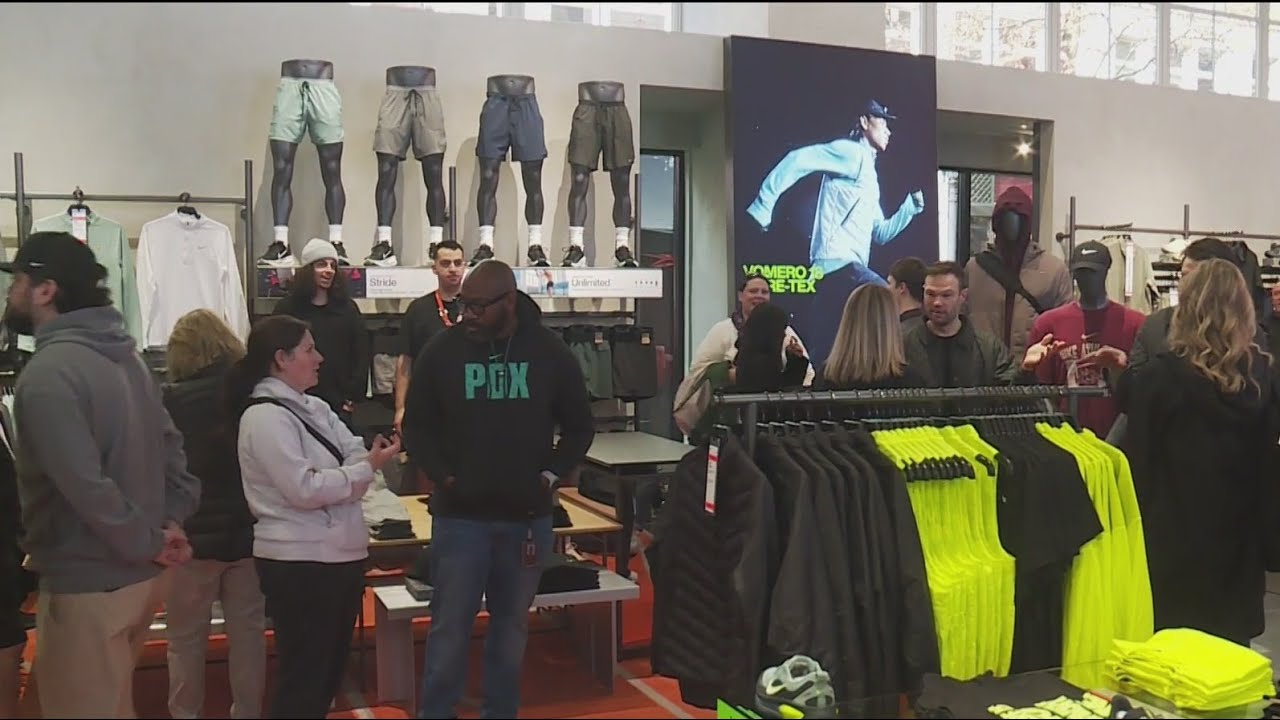 New Nike store opens in downtown Portland