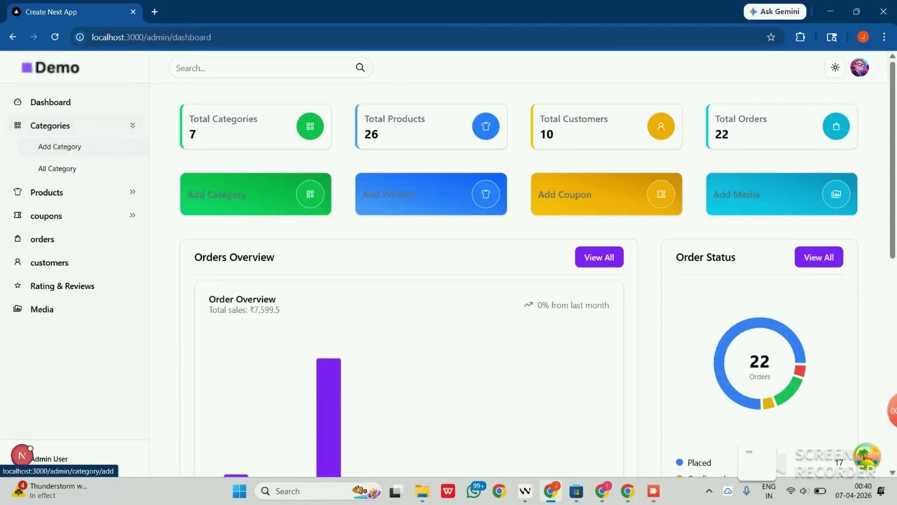 Ecommerce Website Demo (Single Vendor) | Start Online Business