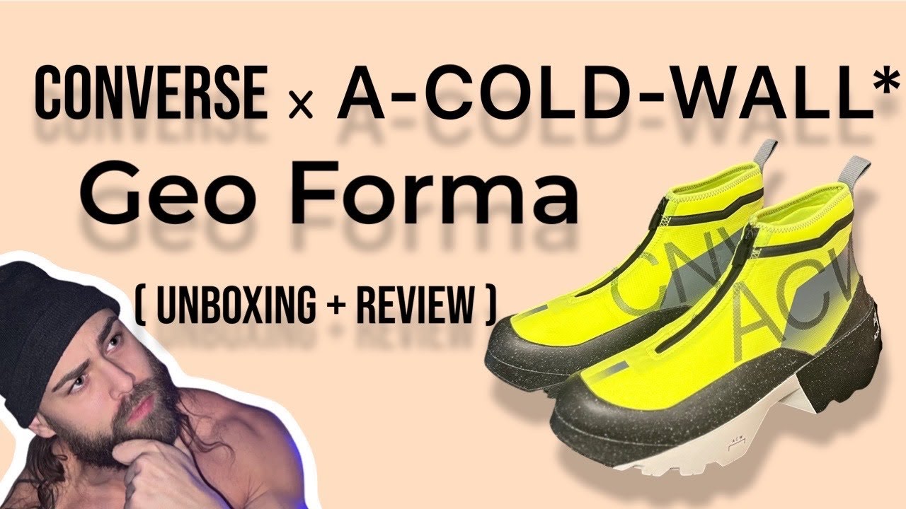 A COLD WALL x Converse - Geo Forma (Unboxing + Review)