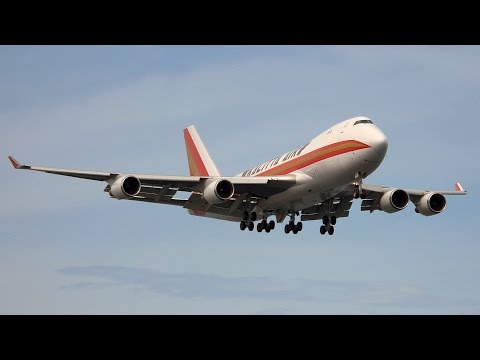 [4K] KALITTA AIR B747-481F(N402KZ) MCAS Iwakuni July 24&25, 2015