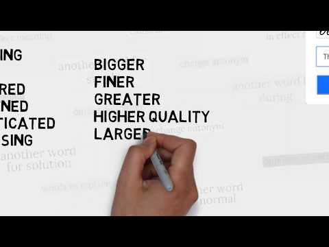 Another Word For Better