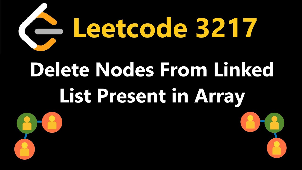Delete Nodes From Linked List Present in Array - Leetcode 3217 - Python