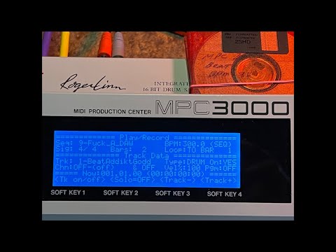akai mpc 3000, why I love making beats on this amazing drummachine & other  authentic device Pt. #3