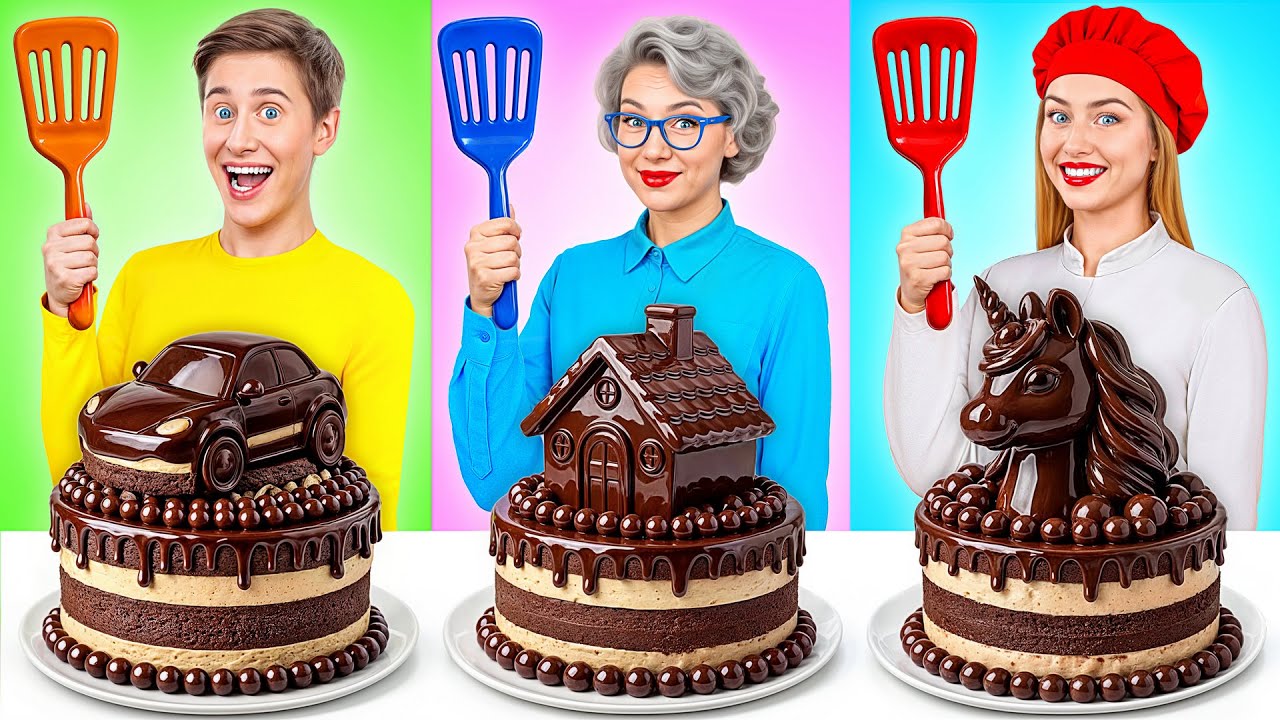 Me vs Grandma Cooking Challenge | Creative Food Hacks by Multi DO Challenge