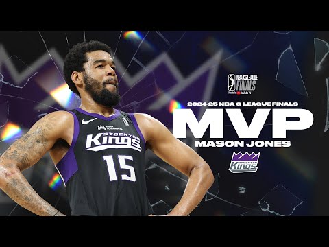 Mason Jones Named 2025 NBA G League Finals Most Valuable Player