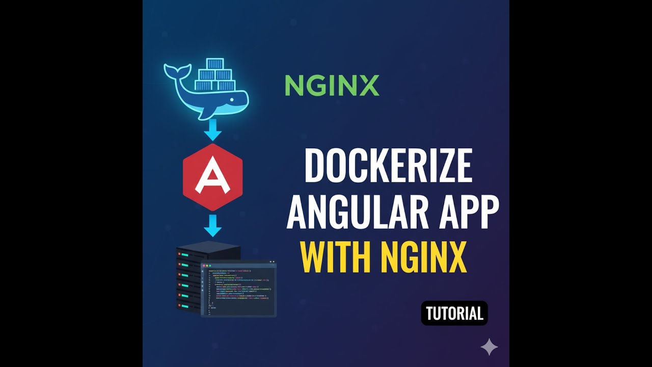 Dockerize Angular App: NGINX Multi-Stage Build