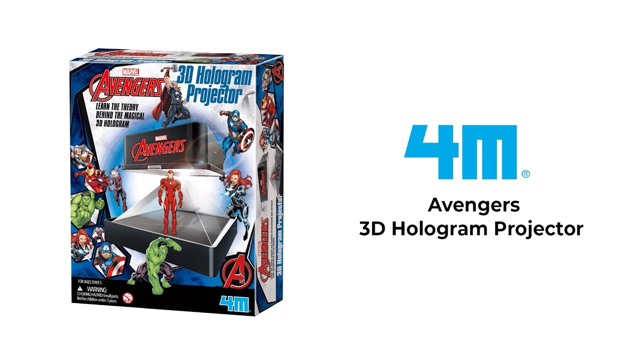 Marvel Avengers / 3D Hologram Projector