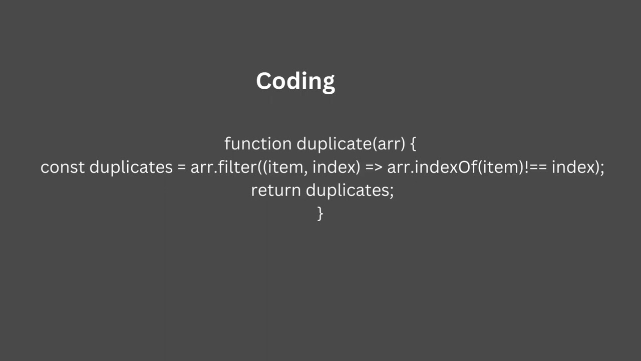 Efficient JavaScript Techniques: Finding Duplicate Elements in Arrays