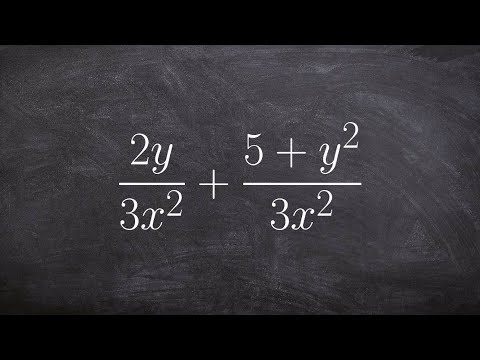 How do we add and subtract rational expressions