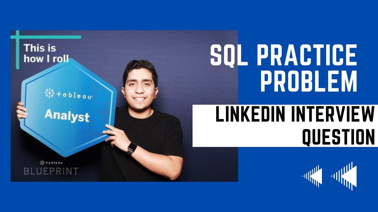 SQL Practice - LinkedIn Interview Question | DataWithLuis
