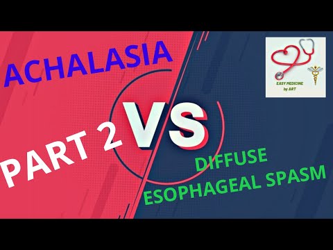 Achalasia VS Diffuse Esophageal Spasm