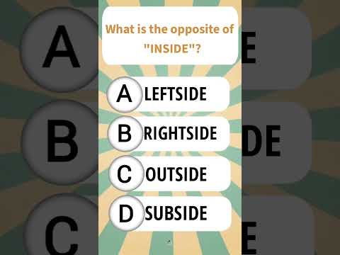 🤑Simple English Opposite Word For You! Comment Your Answer I Think You Will Solve In Second #quiz