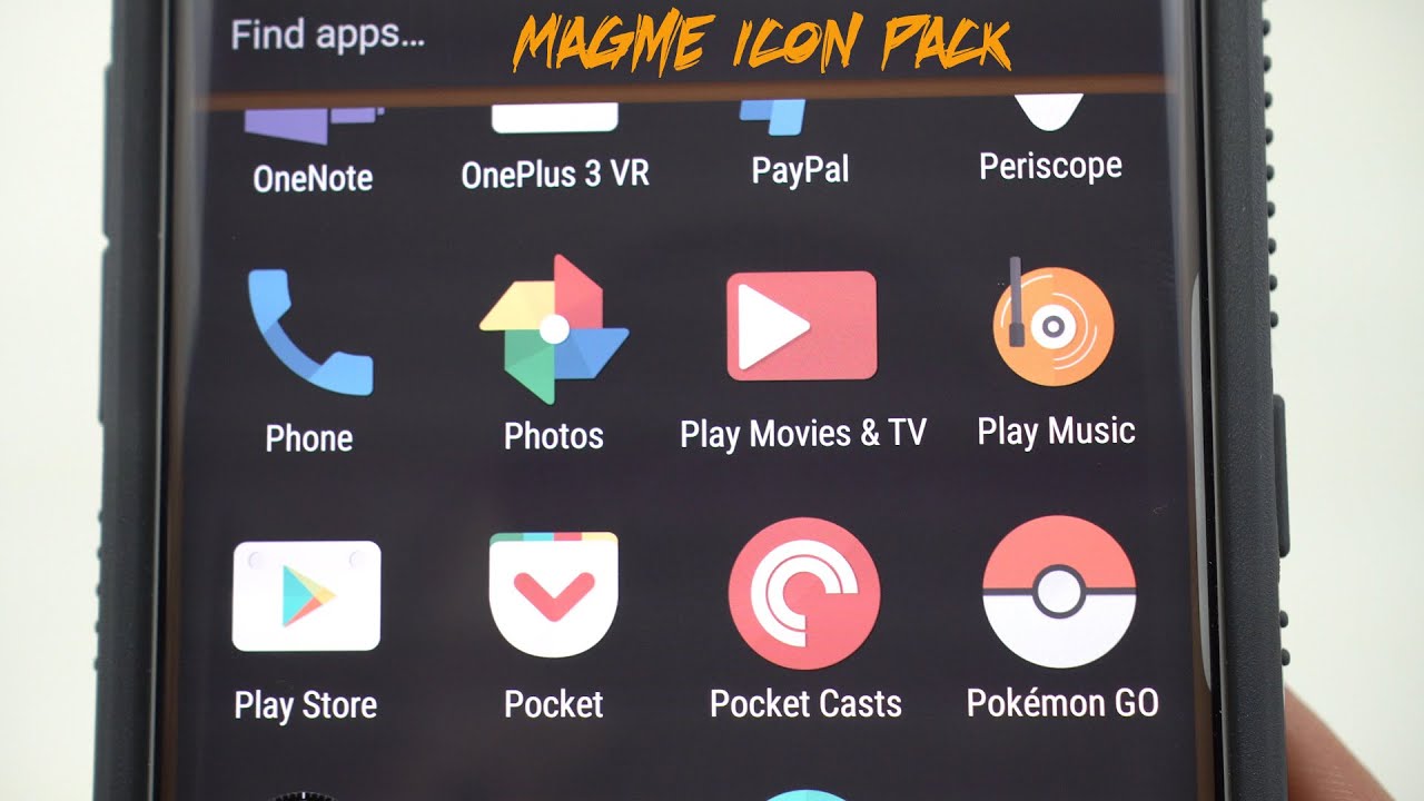 Best Android Icon Pack July 2016: Magme (New Release)