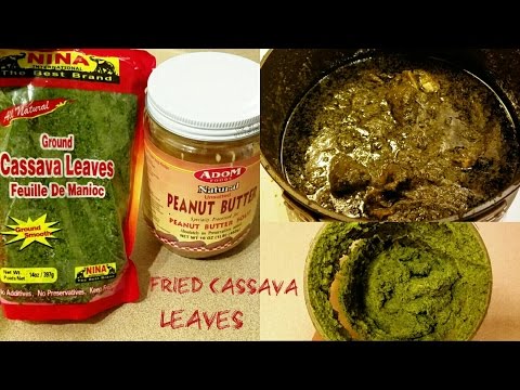 Liberian Fried Cassava Leaves