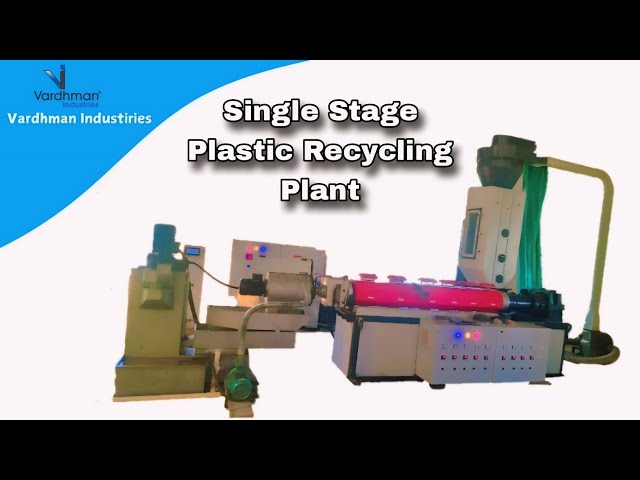 Plastic Reprocess Machine - Mother Baby Plastic Recycling Plant ...