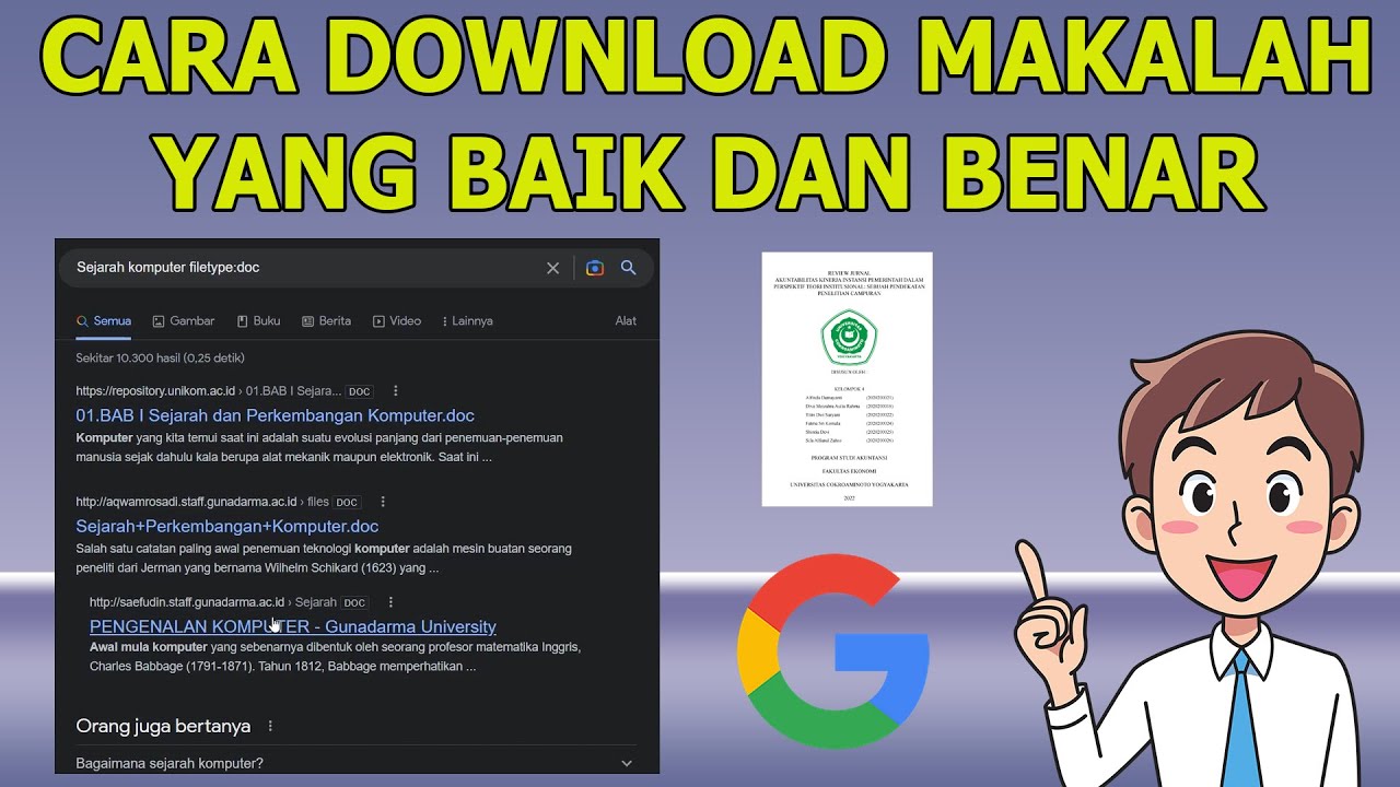 How to search and download papers from Google