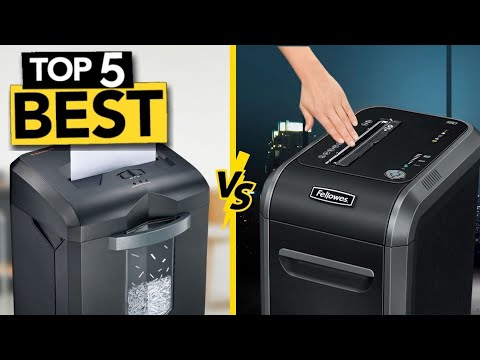 TOP 5 Best Paper Shredder for home & office [ 2024 Buyer's Guide ]