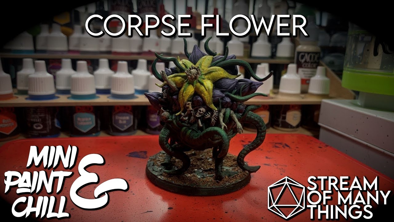 Mini Paint and Chill: Corpse Flower