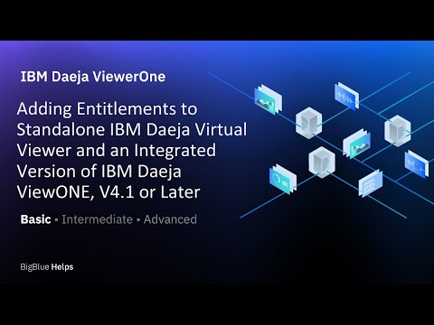 Adding Entitlements to Standalone IBM Daeja Virtual Viewer and an Integrated Version of IBM Daeja