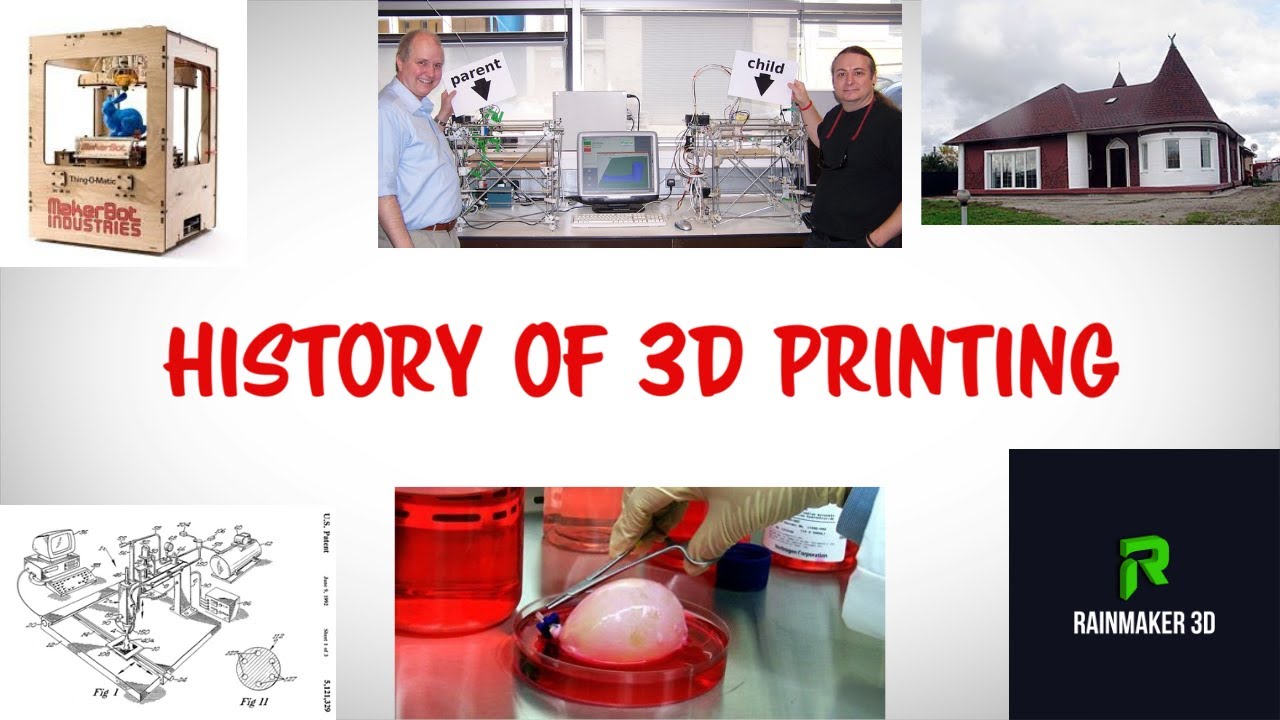 History of 3D Printing - A History of 3D Printing from 1980 to Now - Introduction to 3D Printing