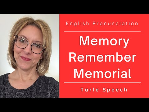 Learn to Pronounce MEMORY | REMEMBER | MEMORIAL - American ๐บ๐ธ English Stress Exception Pronunciation