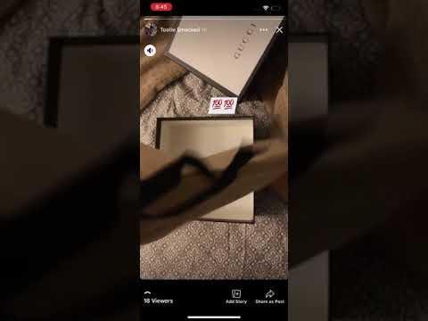 Tido Cash Gucci GG BELT Unboxing & men’s Gucci GG RHYTON Sneaker