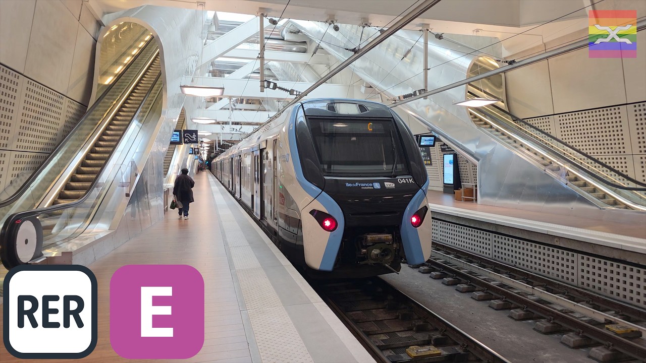 Paris RER E | Prolongement | Extension | RER NG | X'Trapolis Cityduplex | France