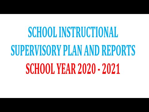 Editable SISPAR School Instructional Supervisory Plan & Report formerly ORS @sirfielmixdiy