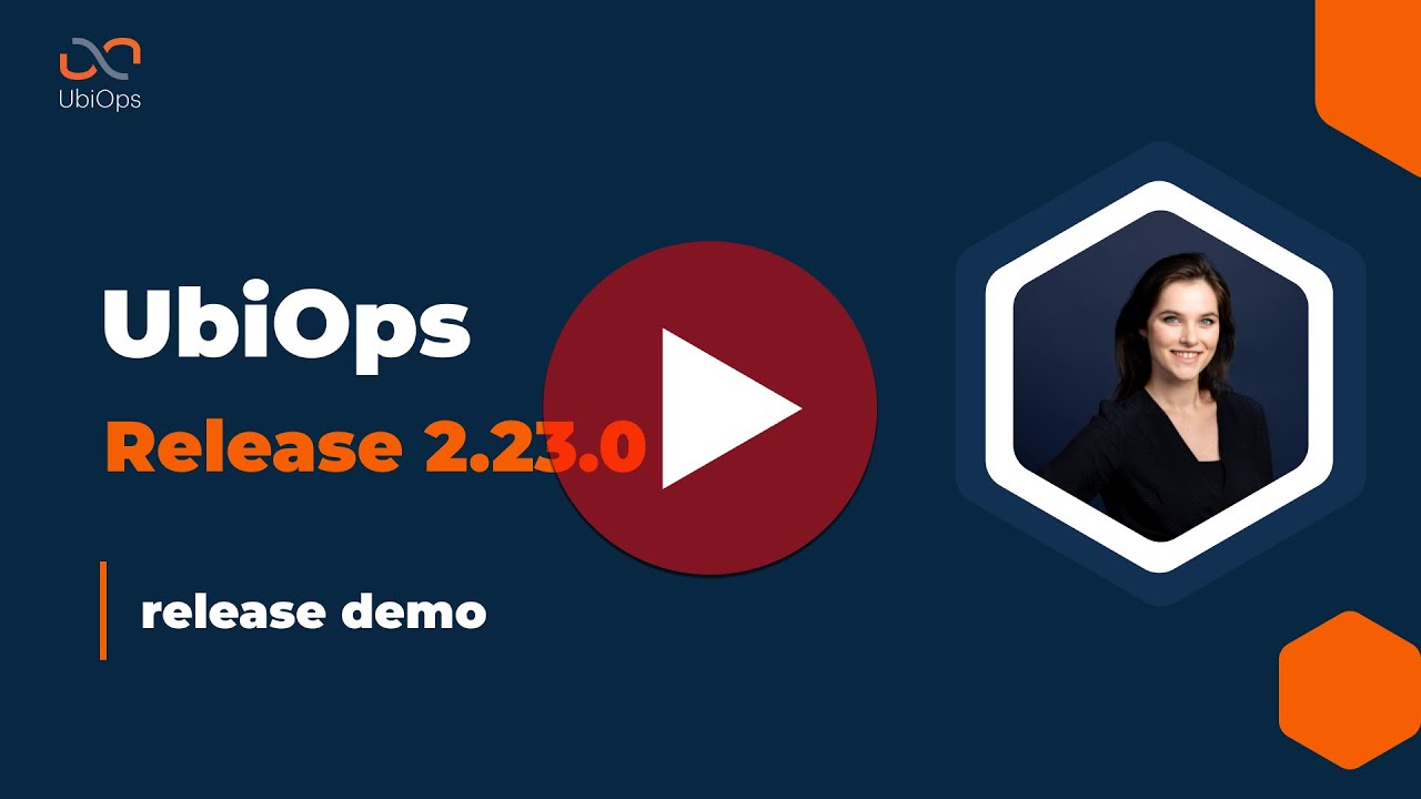 UbiOps Release April 2023:  support for training (beta)