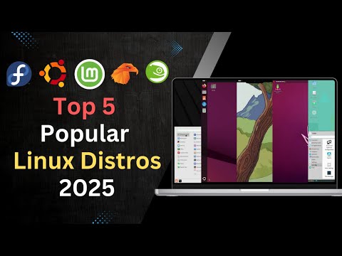 Top 5 Popular Linux Distros in 2025