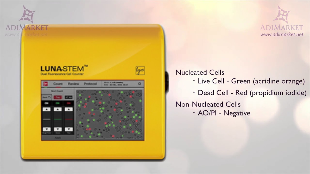 Adimarket - Automated Stem Cell Counter