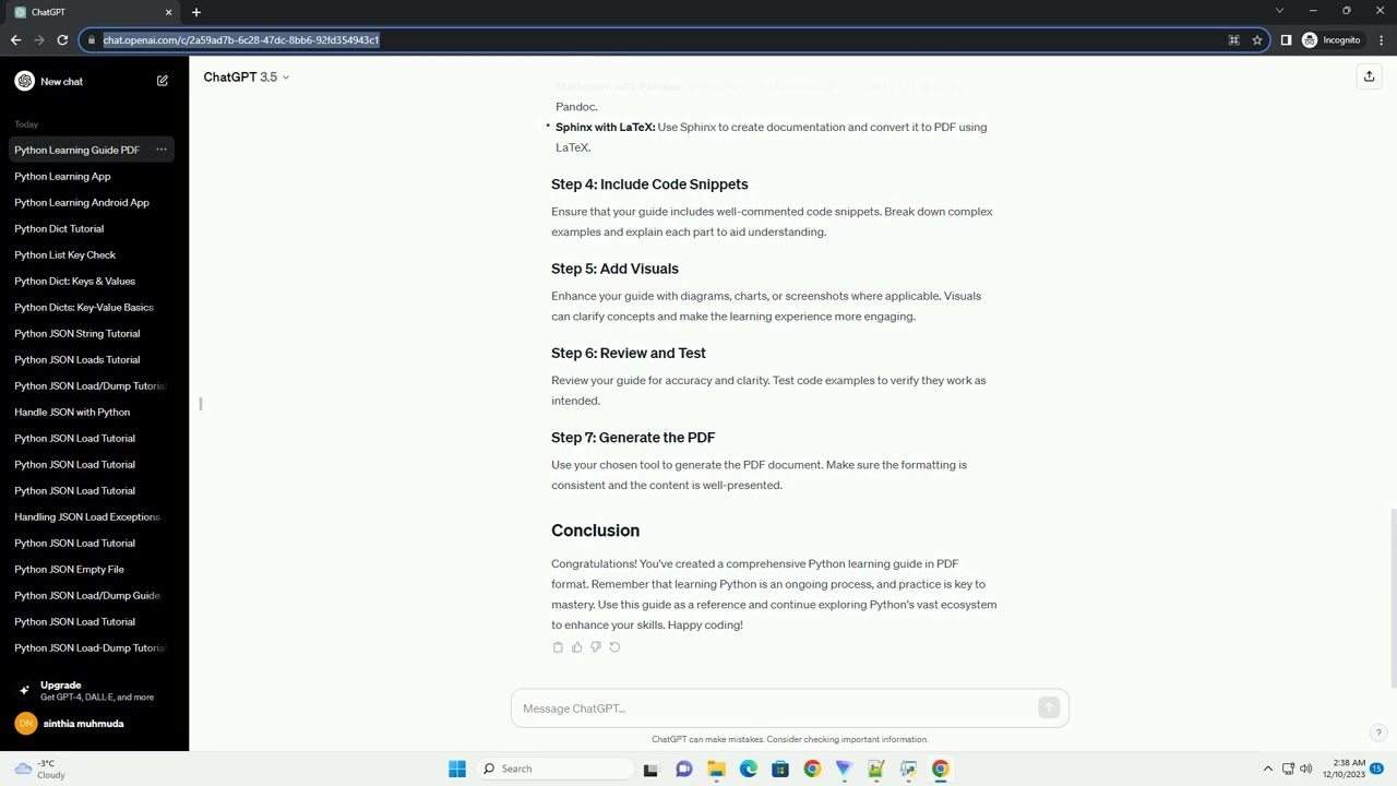 python learning guide pdf