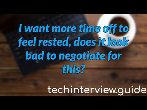 Can I negotiate for more PTO (paid vacation time), does it look bad to negotiate this?