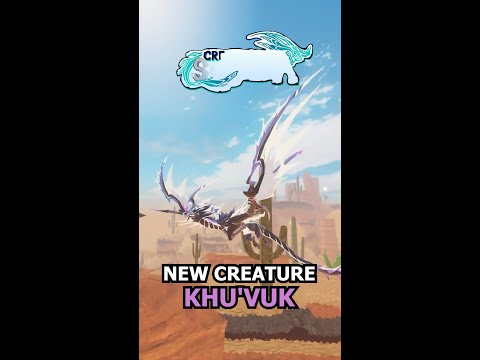 The fearsome Khu'Vuk finally arrives to Creatures of Sonaria