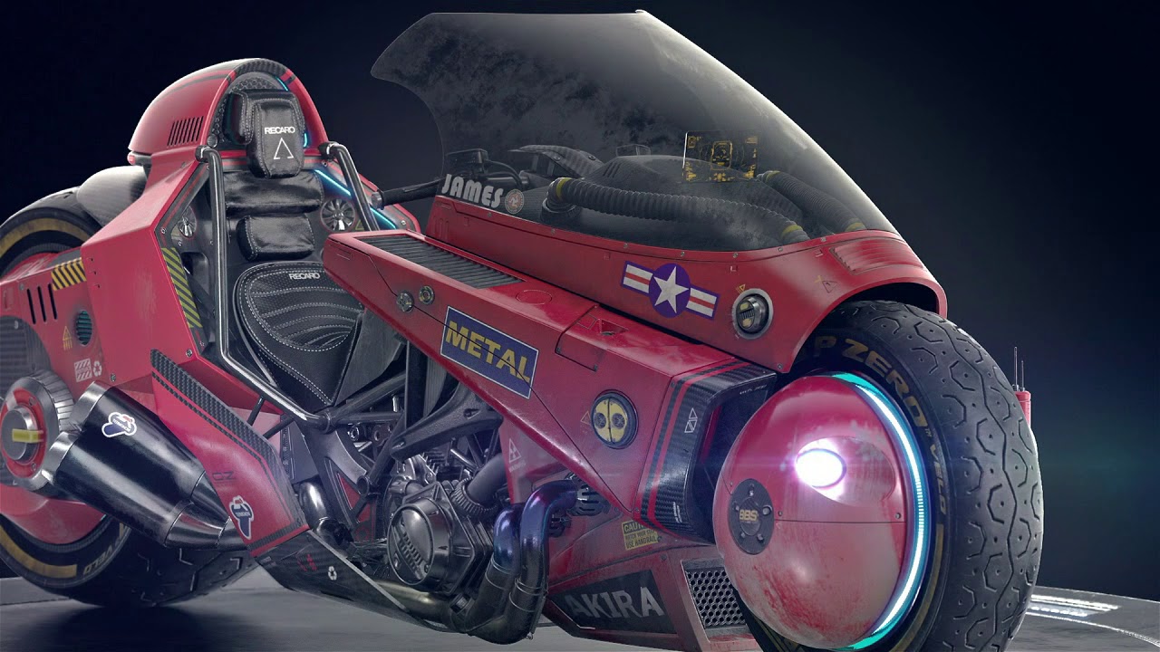 Modern Akira Bike Is Perfect for the World War 3 Apocalypse - autoevolution