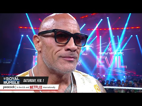 FULL SEGMENT: The Rock electrifies NXT for the first time ever: New Year’s Evil 2025 highlights