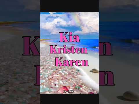 Baby girl names that starts with letter K #babygirlnamesthatstartswithletterK