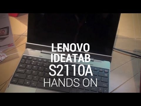 Lenovo IdeaTab S2110A Hands-On
