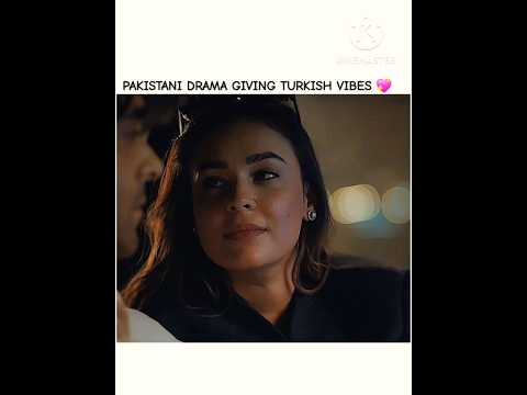PAKISTANI DRAMA GIVING TURKISH VIBES 💖