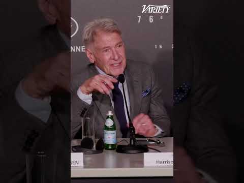 Harrison Ford Reacts to Reporter Calling Him 'Hot' at Indiana Jones Premiere at Cannes
