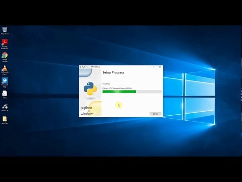 install python 3.7.4 in Windows 10 in just 3 minutes | Computer Tutorials | Giridar Studios