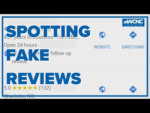 Beware of fake Amazon, Google reviews