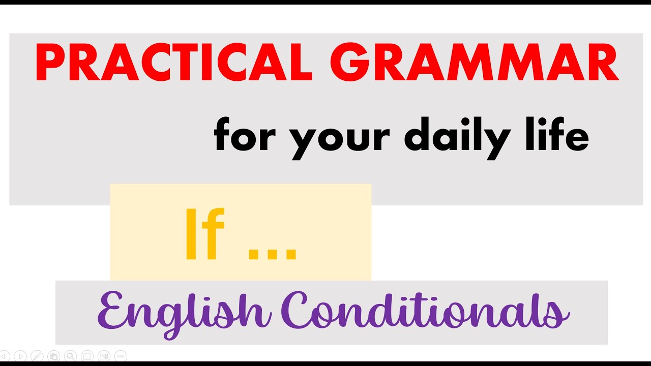 4 English Conditionals You Should Know.