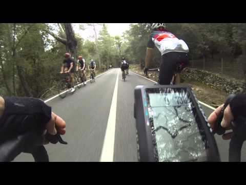 Ma 2200 Sa Colabra back to Porta Pollenca. Group cycling 2255
