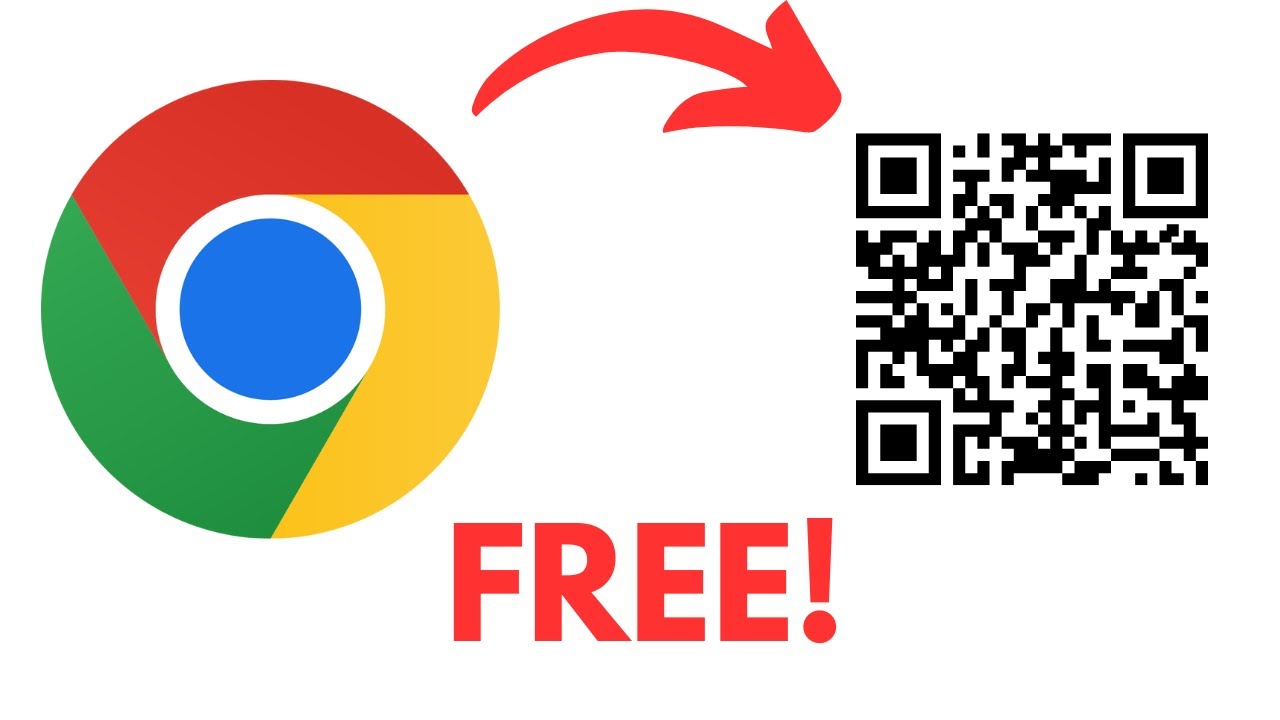 How To Create QR Code with Google Chrome (1 CLICK)