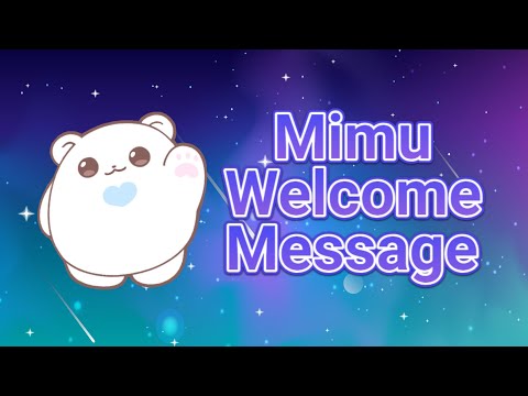 Mimu Welcome Message | Discord Tutorial
